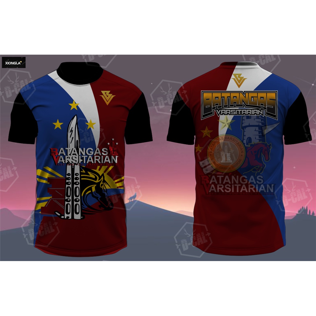 Full sublimation, Fraternity shirt, FS shirt for Batangas Varsitarian ...