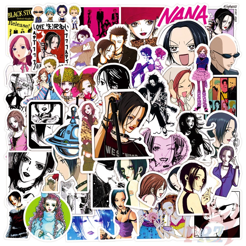 NANA Series 02 Ai Yazawa Girl Cartoons Stickers 50Pcs/Set Oosaki Nana ...