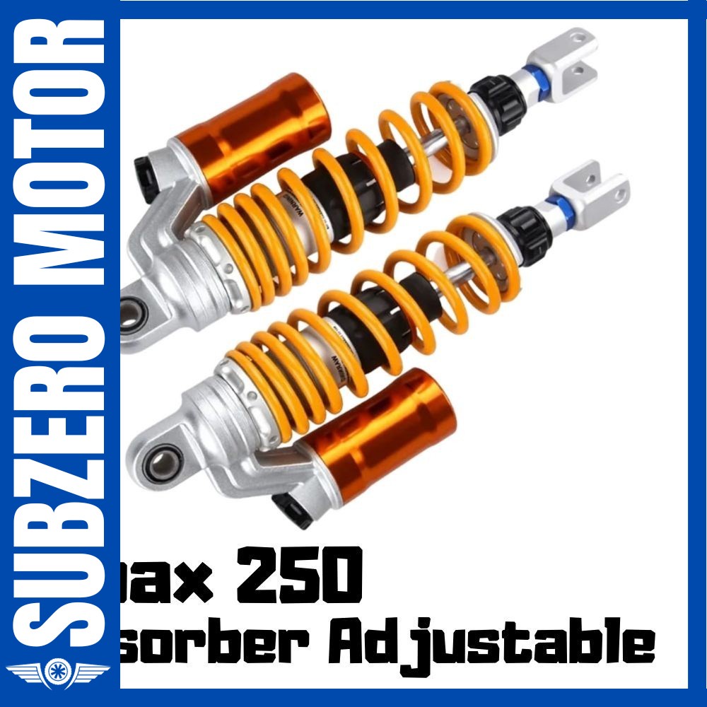 Yamaha Xmax 250 Motorcycle Rear Shock 350mm Quality CNC T6063 aluminum ...