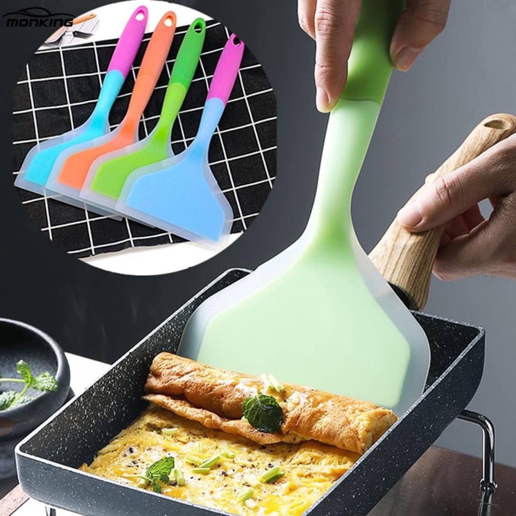 Rectangular Steak Frying Pan Non-Stick Ceramic Kitchen Pan Omelette Egg ...