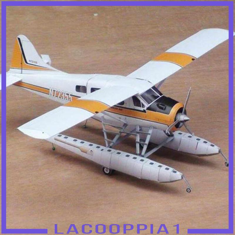 [Lacooppia1] 1:32 Scale Float Seaplane Model Paper Airplane Model Kits ...