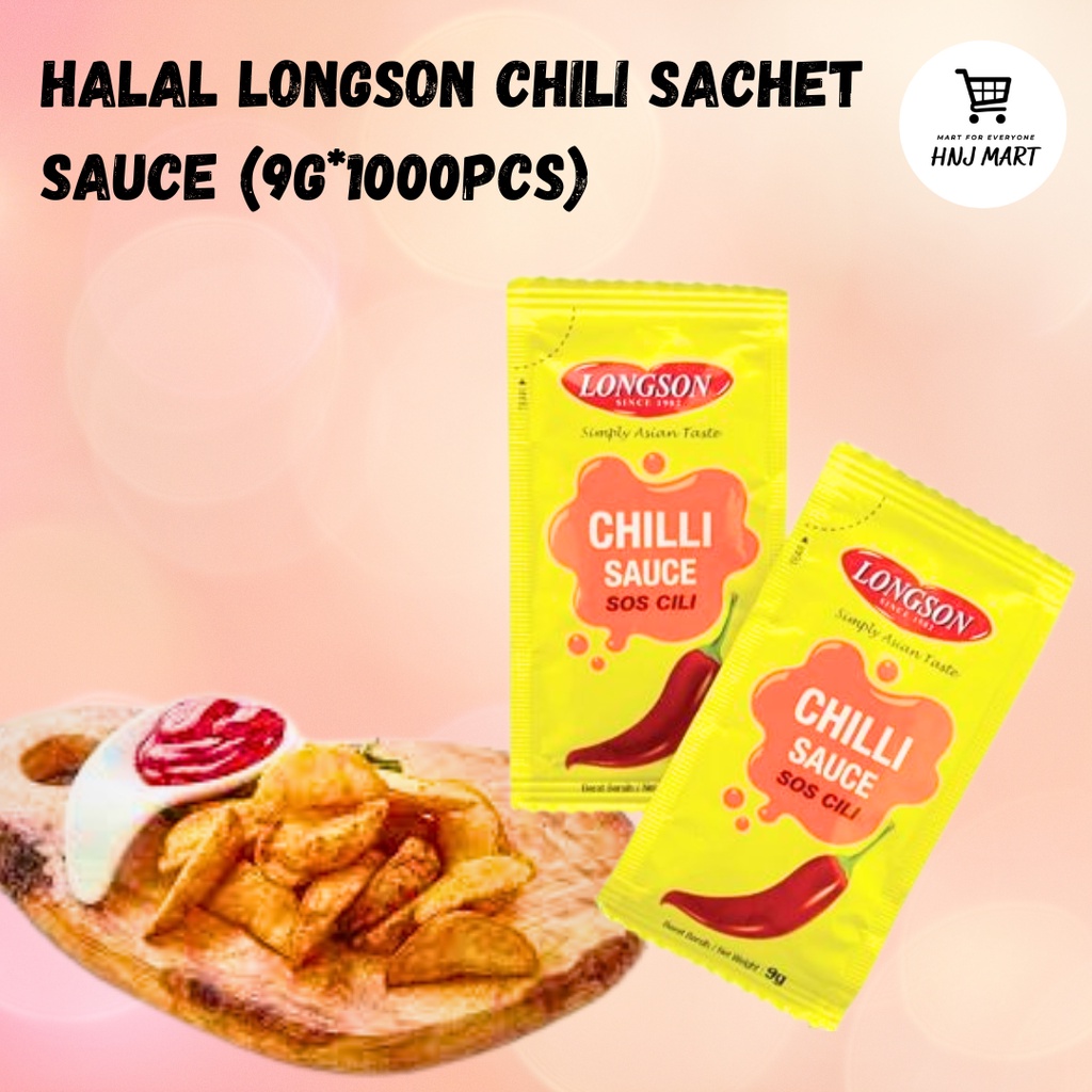 HALAL LONGSON CHILI SACHET SAUCE (9G*1000PCS) | Shopee Philippines