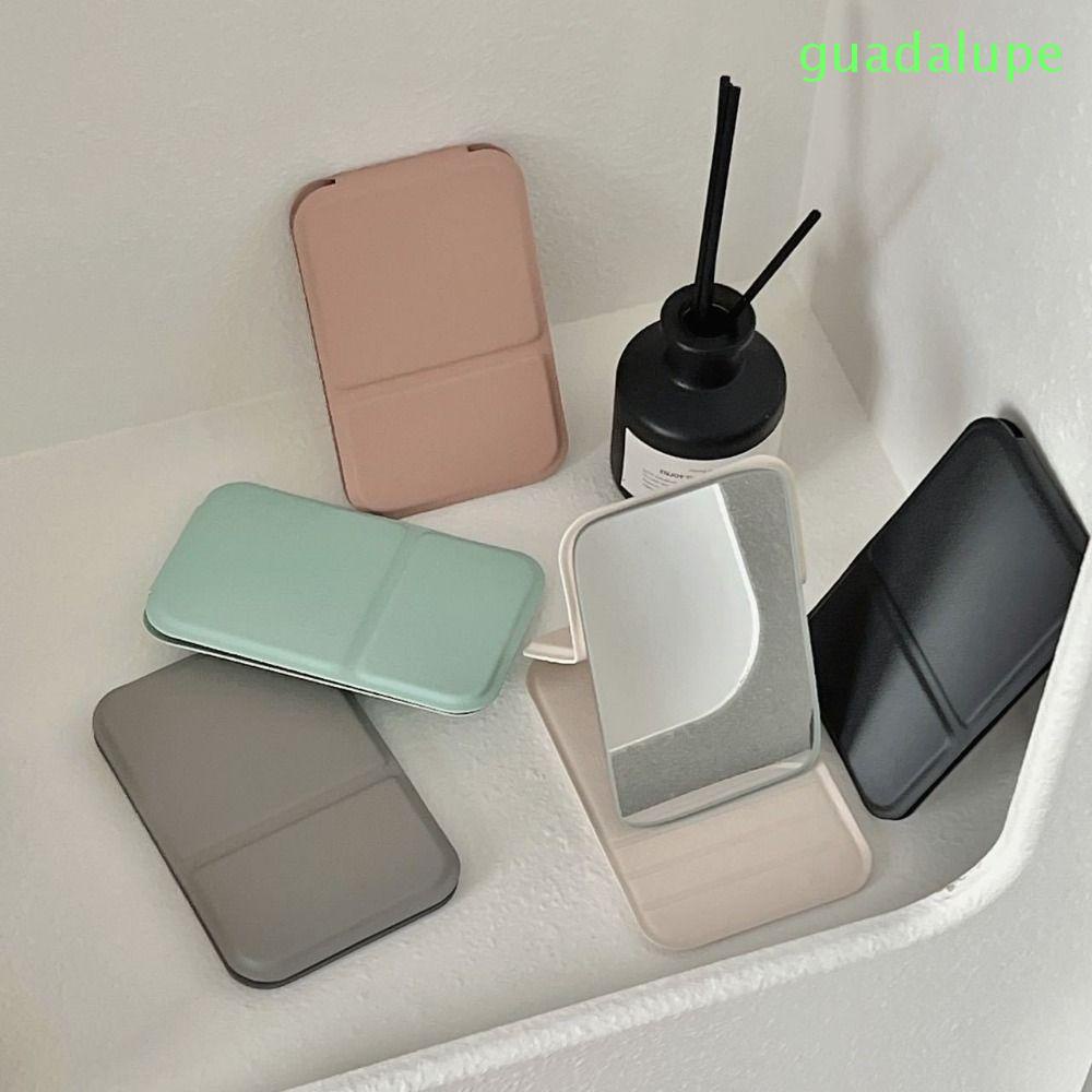 GUADALUPE1 Desktop Stand Mirror, High Definition Hand-held Makeup ...