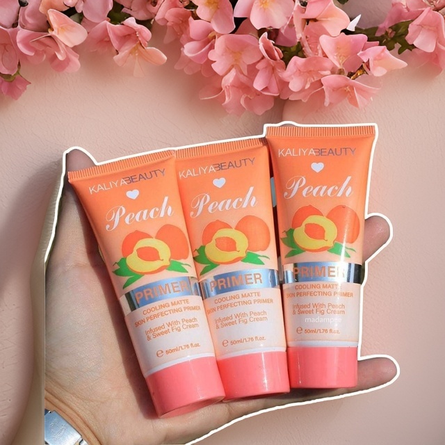 Primer Peach Cooling Matte Skin Perfecting Primer 24 Pieces in 1 Box By ...