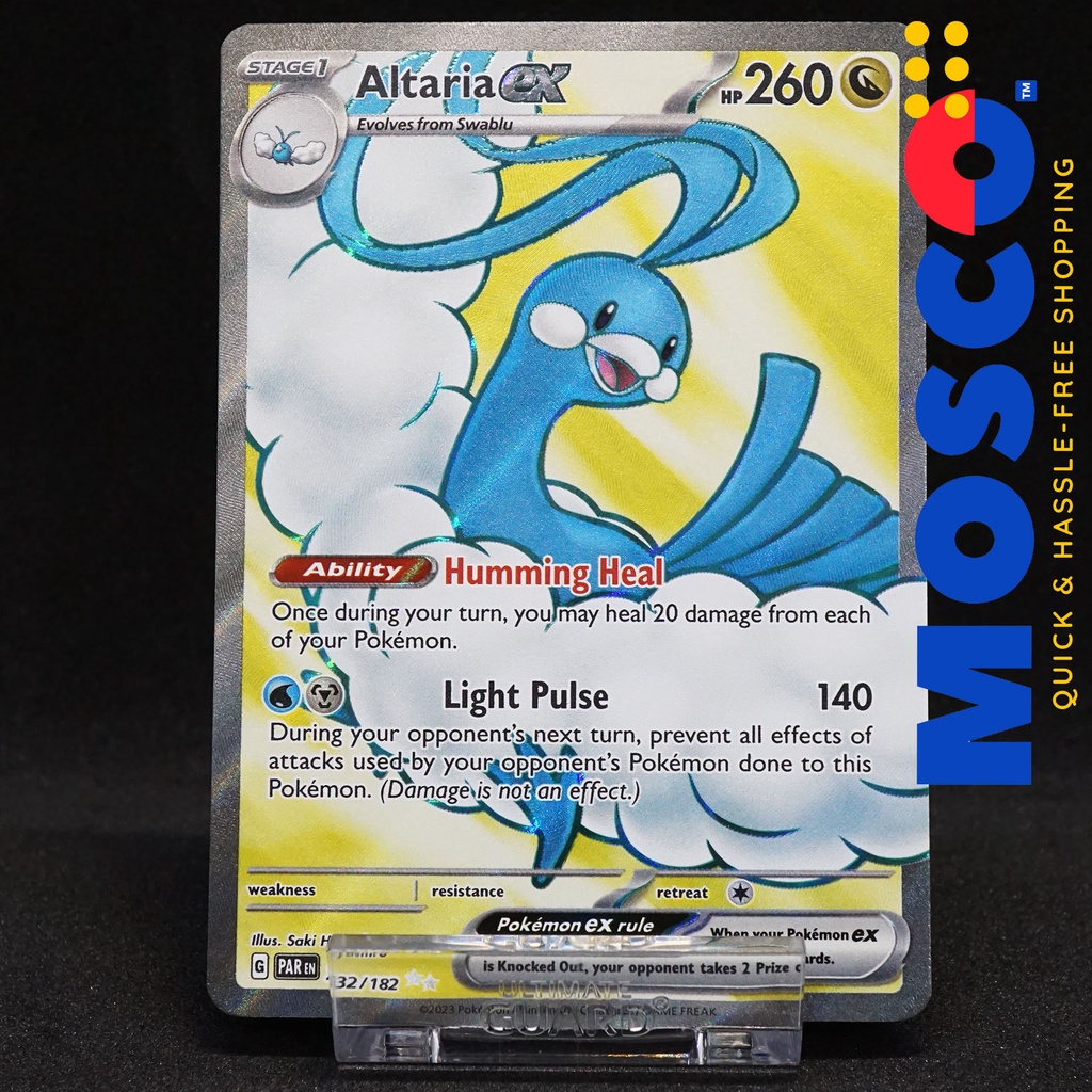 Altaria ex - 232/182 - Full Art Secret Rare Scarlet & Violet: Paradox ...