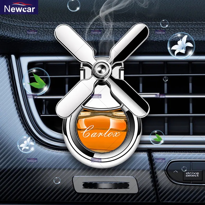 1PCS Car Aromatherapy Air Freshener Rotating Propeller Air Outlet ...