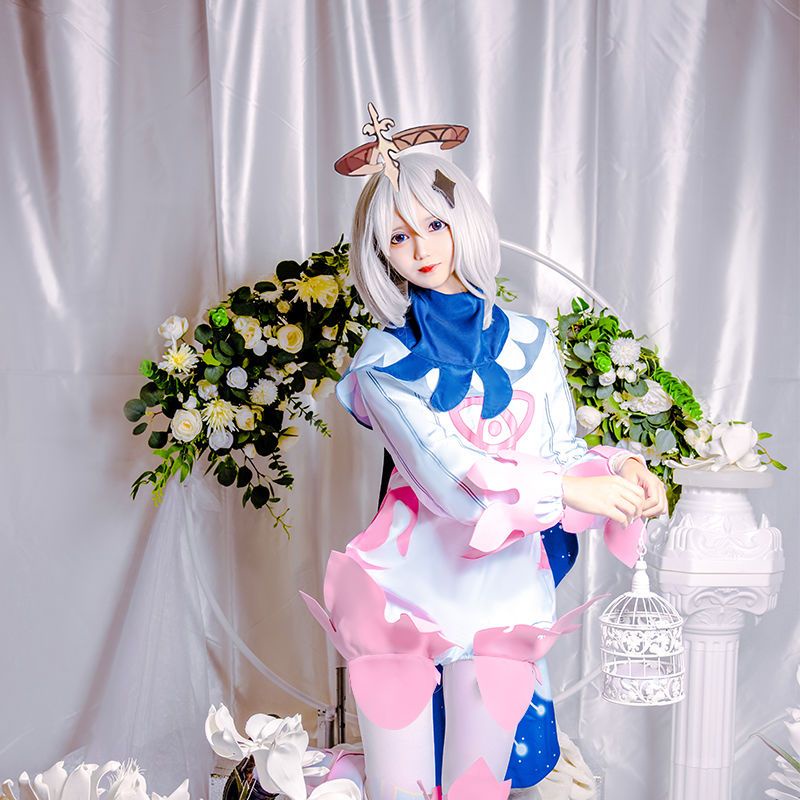 Genshin Impact Paimon Traveler Lumine cosplay costumes Genshin Impact ...