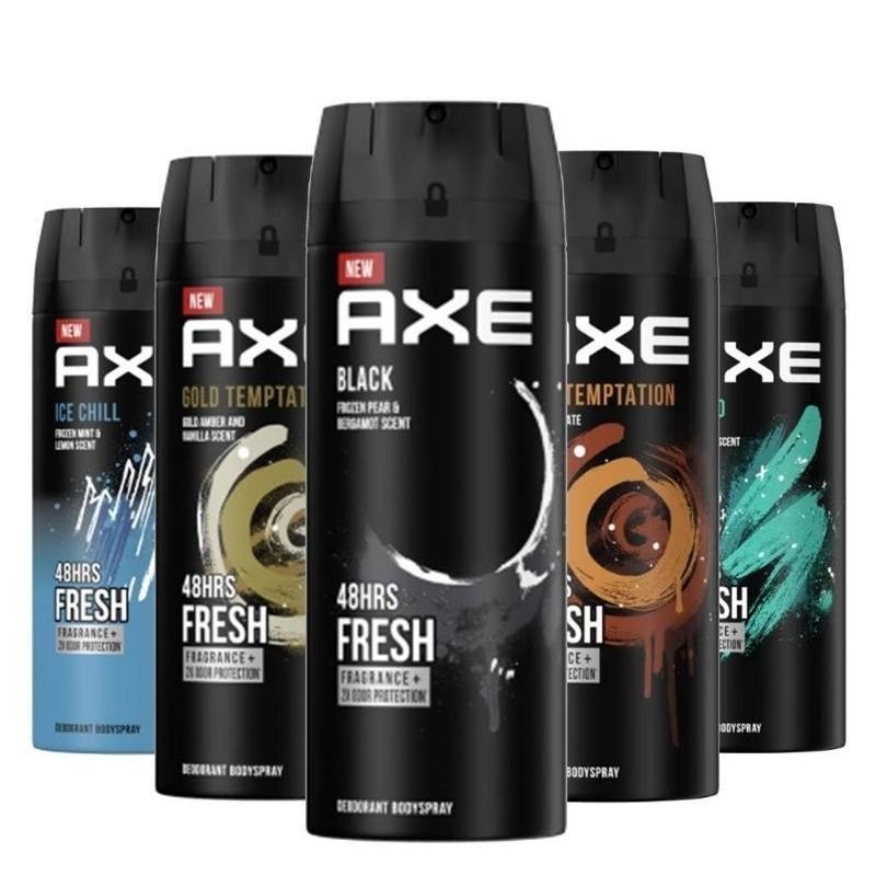 Axe Deodorant Body Spray 135ML Black / Dark / Ice Chill / Recharge ...