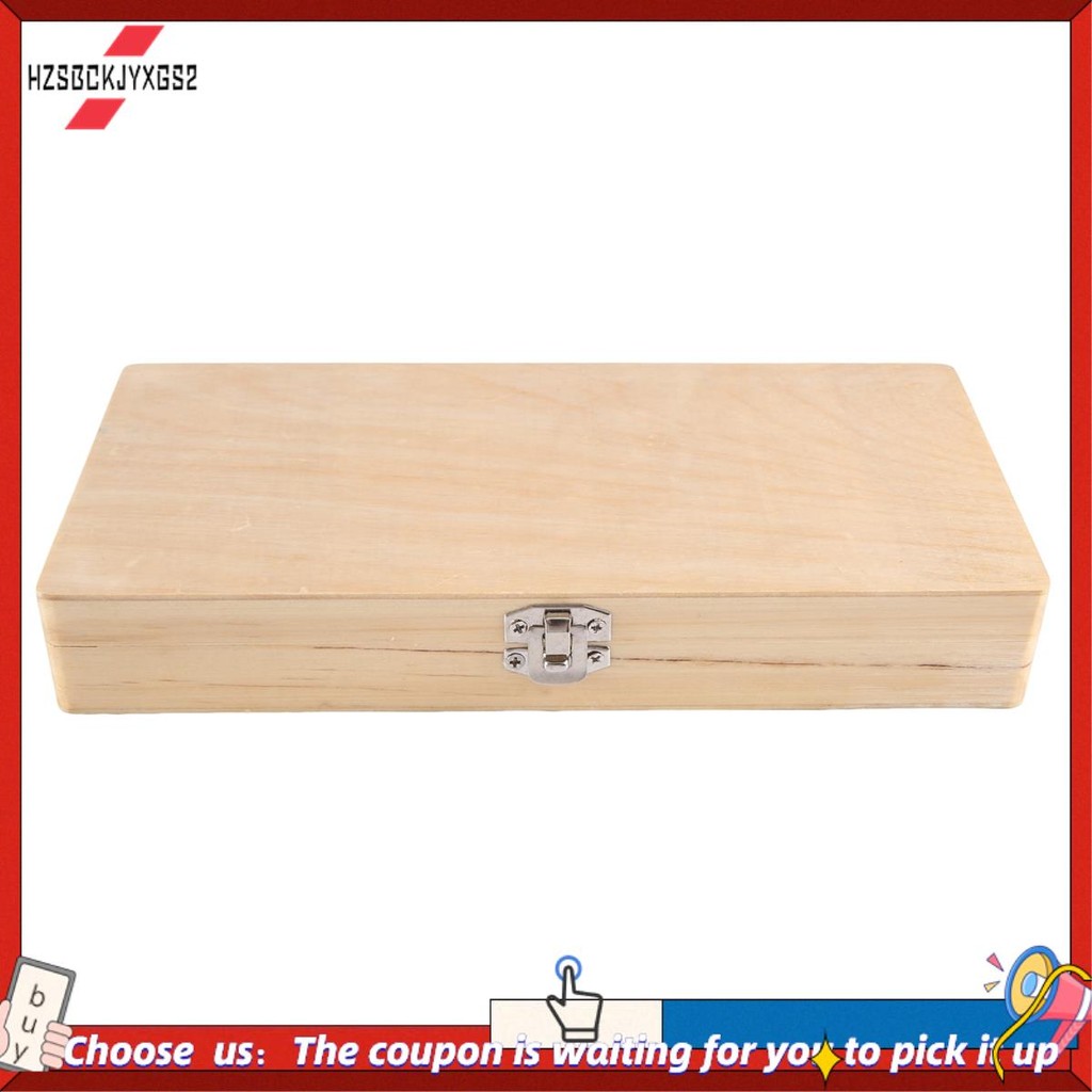 【hzsbckjyxgs2】Wooden Slide Storage Box, Holds 50 Slides, Microscope ...