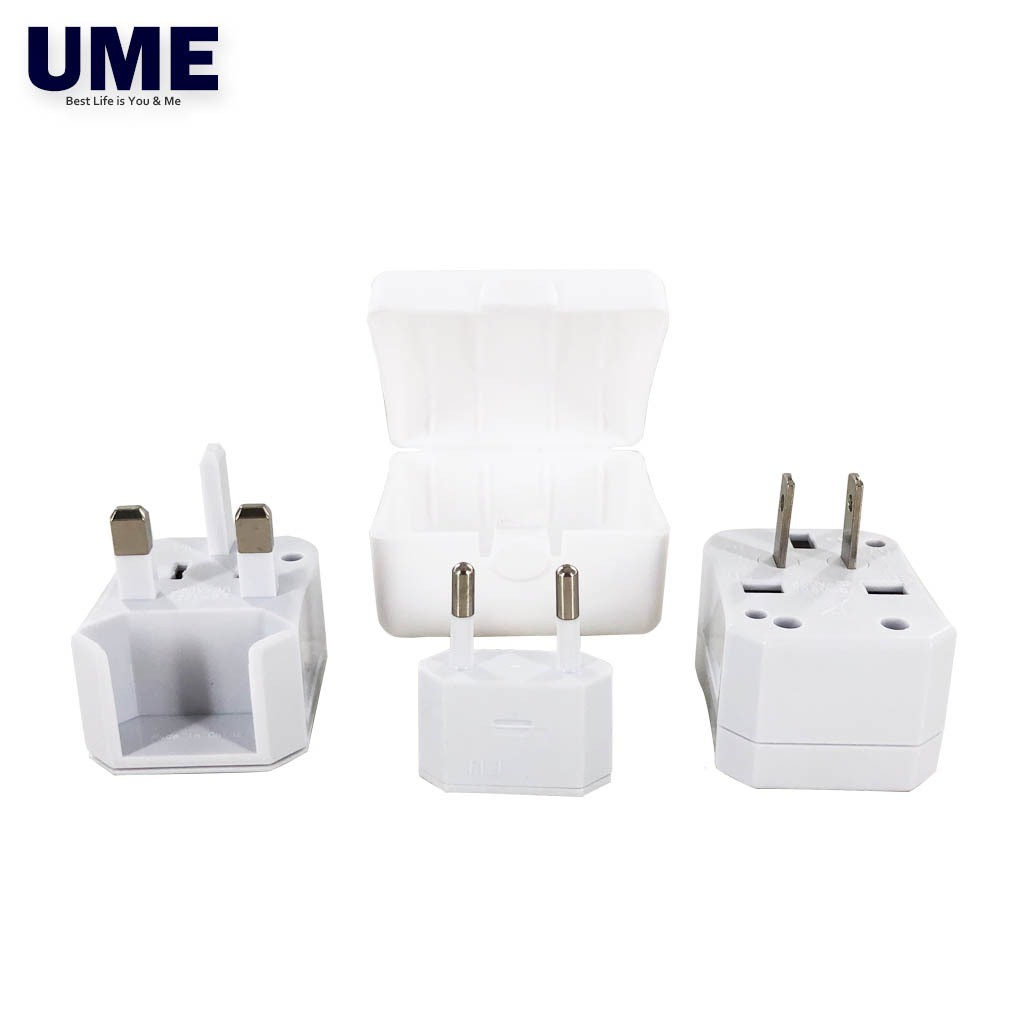 Universal Travel Adapter International Adaptor kIt AC Power Plug ...
