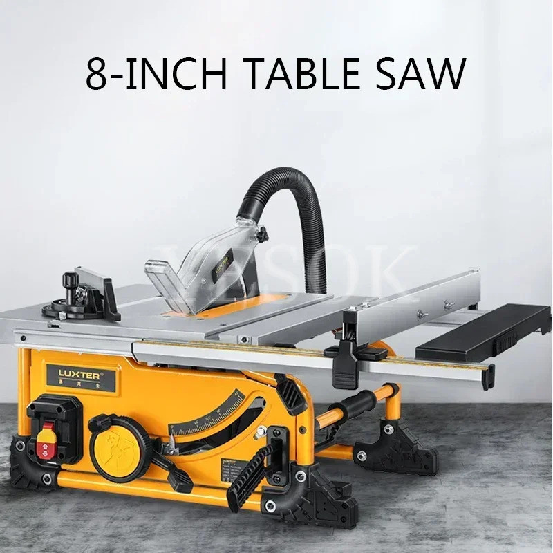 8 Inch Table Saw,210MM Wood Cutting Saw,Dust Free Portable Woodworking ...
