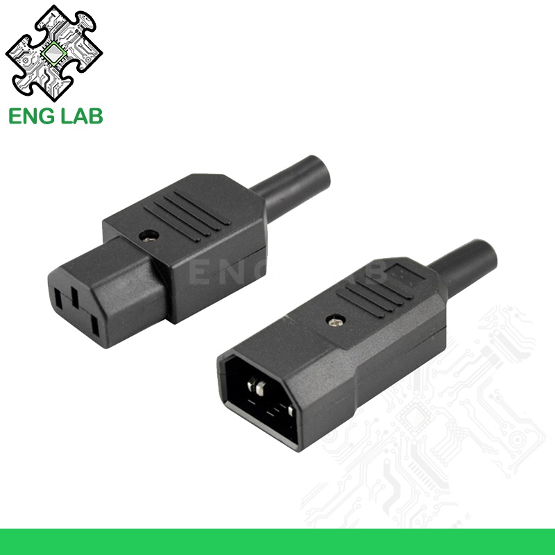 Englab★c13 Connector And C14 Inlet Pdu Style Rating 10a 250v For Ac
