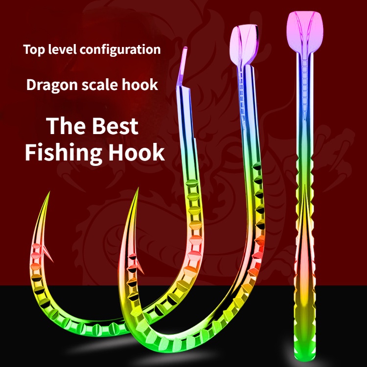 Top level fishing hook with the highest configuration cool and dazzling ...
