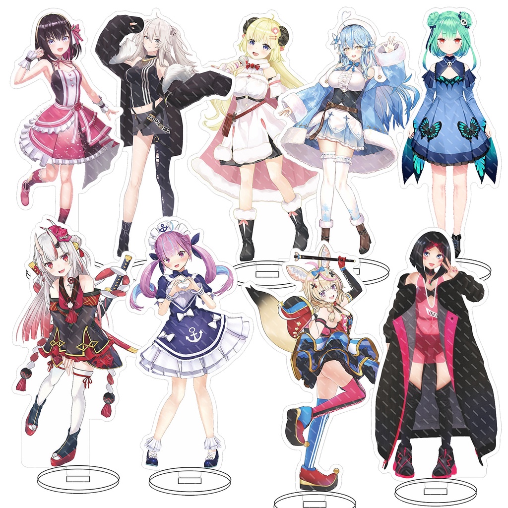 Anime Standee Model Hololive Vtuber Usada Pekora Uruha Rushia Hosimati ...