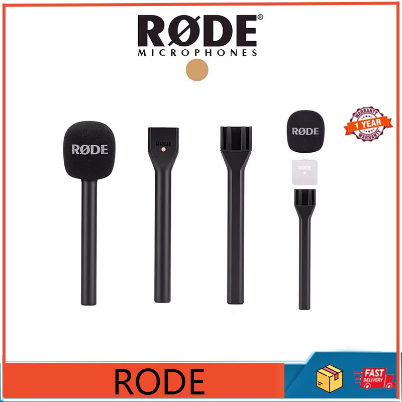 Rode Interview GO Handheld Stick WirelessGoII Microphone Live Interview ...