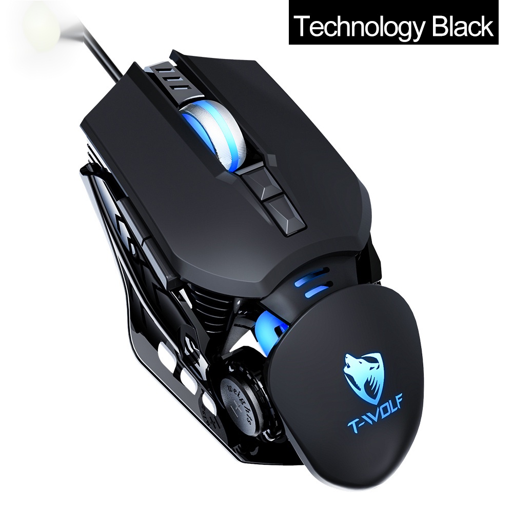 NewG530 Wired Gaming Mouse Luminous Mechanical Computer Mouse Game ...