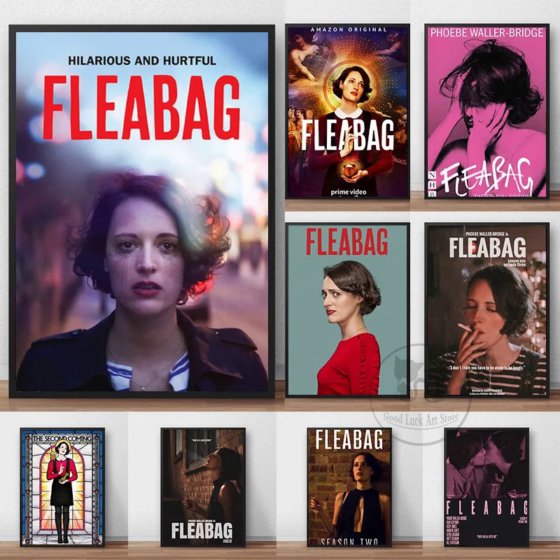 Fleabag Season 2 Posters Hot TV Drama Canvas Painting Wall Art Picture ...