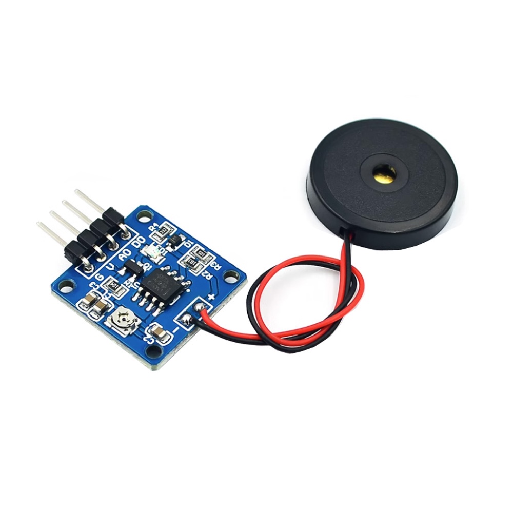 Piezoelectric shock tap sensor Vibration switch module piezoelectric ...