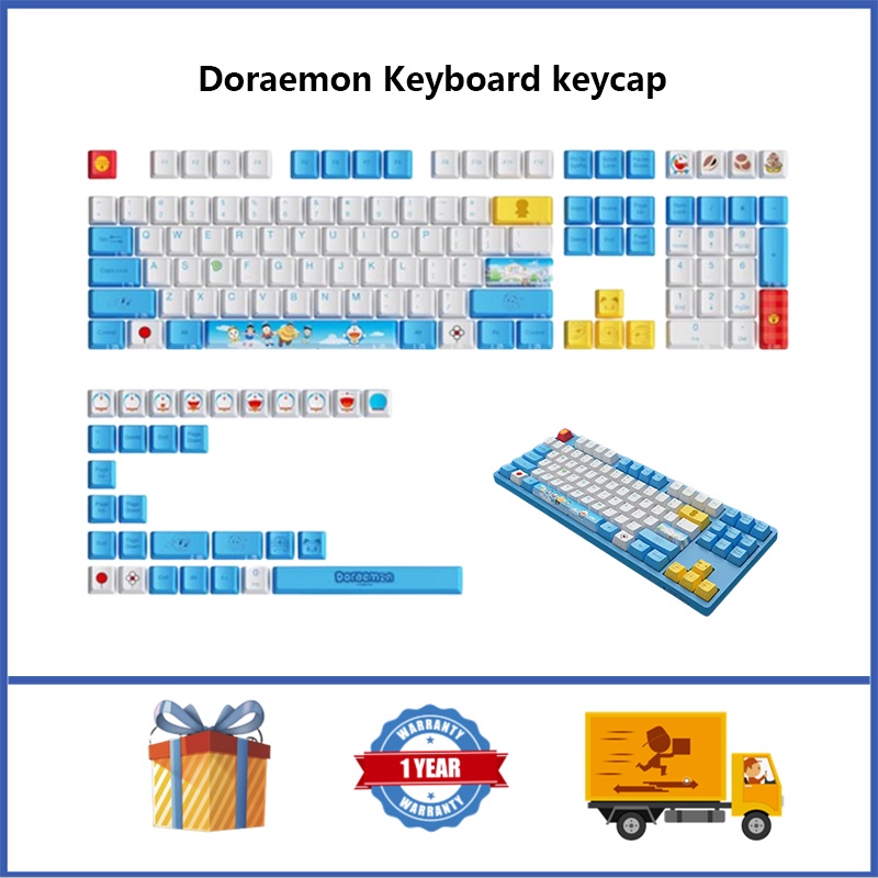 AKKO Doraemon Mechanical Keyboard keycap OEM Highly Personalized ...