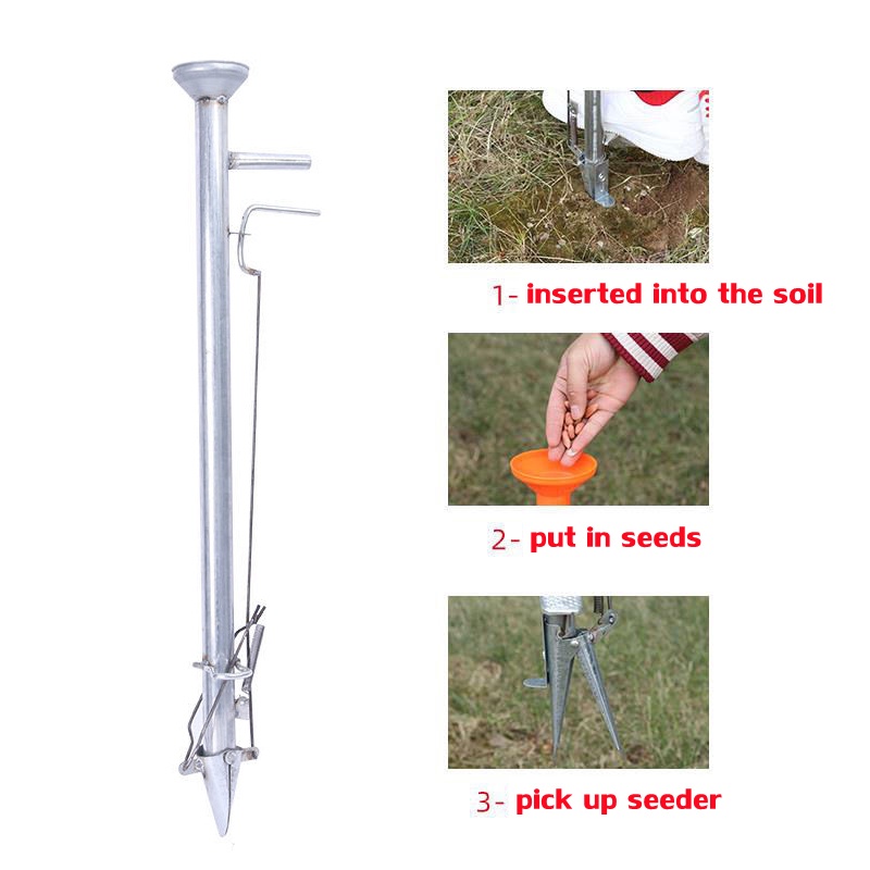 Vegetable and Corn Seeder/ Stainless Corn planter/ Plantilya | Shopee ...