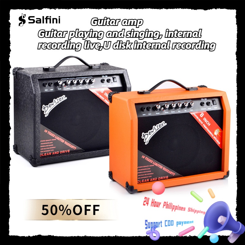 Salfini/Deviser TG-15W Electric Guitar Amplifier with speaker for ...