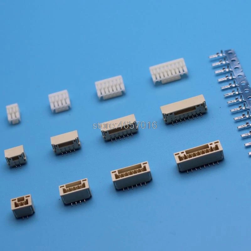 Micro JST GH1.25mm 2-12Pin vertical With lock Type SMD Connector Plug ...