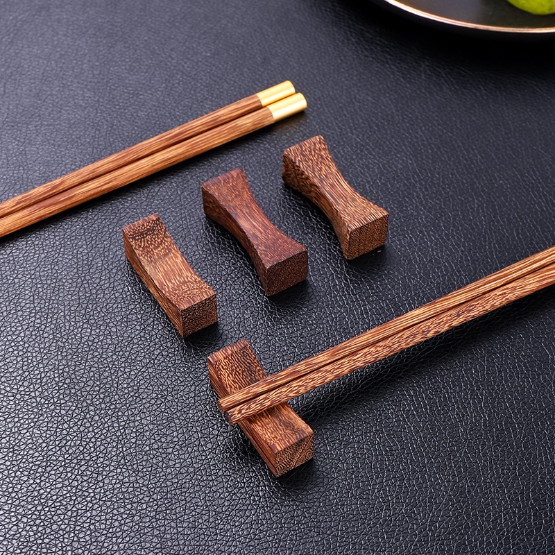 KATELV Wooden Chopstick Rest Chopsticks Table Holding Chopstick Pillow ...
