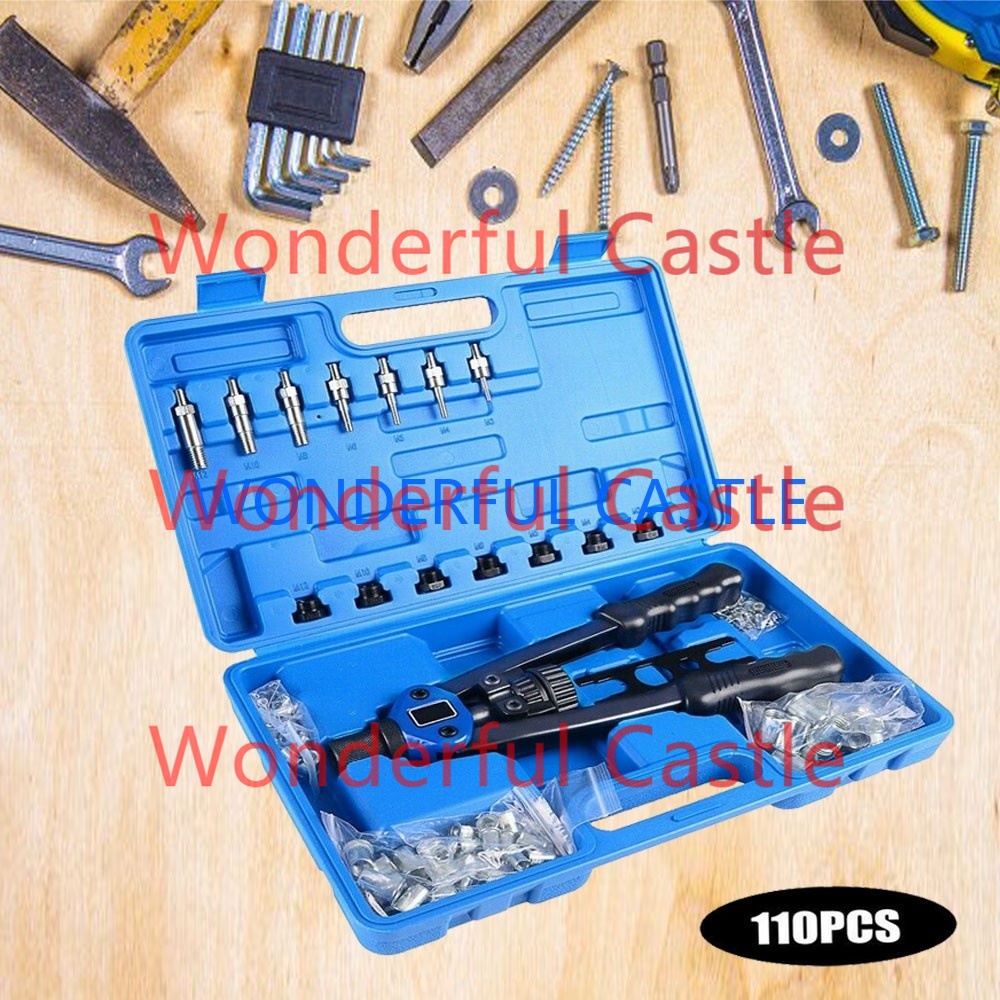 Nutsert Tool Nutsert Kit Rivnut Heavy Duty Nutsert Gun M3-12 Nut Rivet Riveter | Shopee Philippines