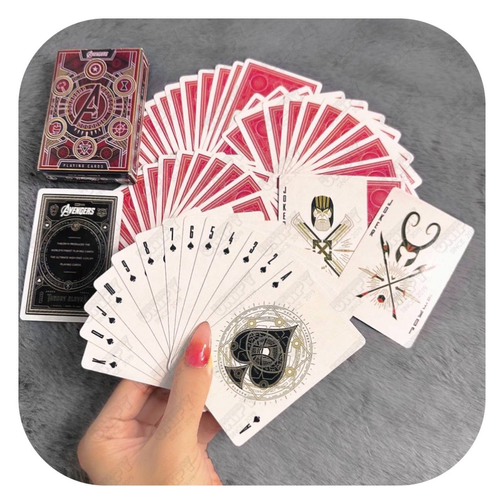 Marvel Studios' Avengers Superhero Playing Card Set | Collectible ...