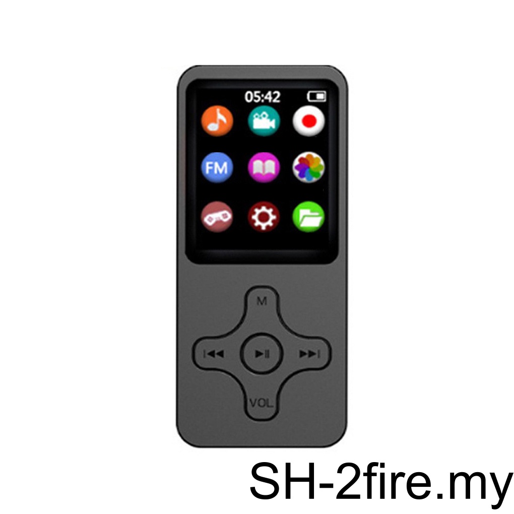 1 77 Inch Screen MP3 Player Portable Video Music Speaker with ...