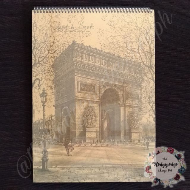 【hot sale】 LENWA Spiral Bound Sketch Book with Hard Cover | Shopee ...