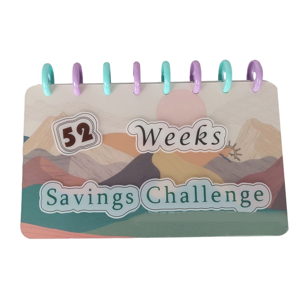 Budgeting and Expense Tracking Pouch 52 Week Savings Challenge Budget ...