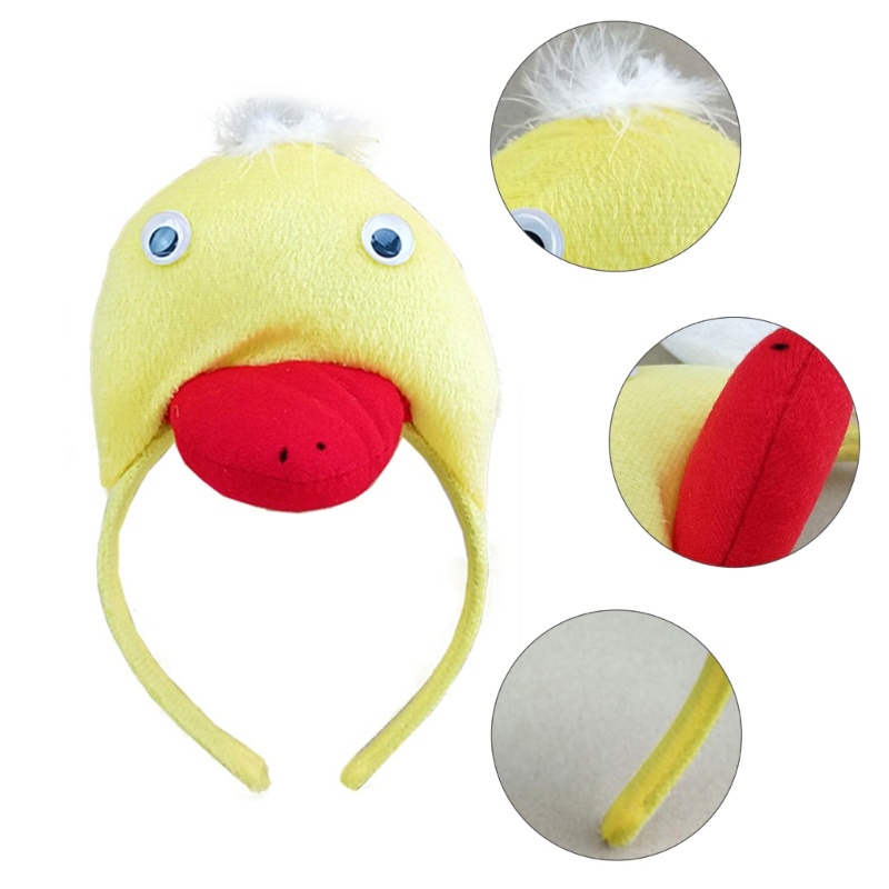 Mo* Lovely Headdress Cartoon Hairband Trendy Duck Headband Perfect for ...