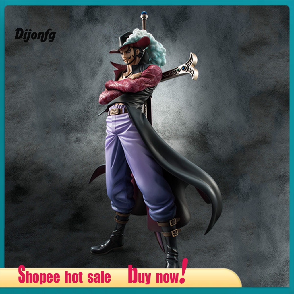 Dj Solid Hawk-Eye Mihawk Action Figure for Car Hawk-Eye Mihawk Figurine ...