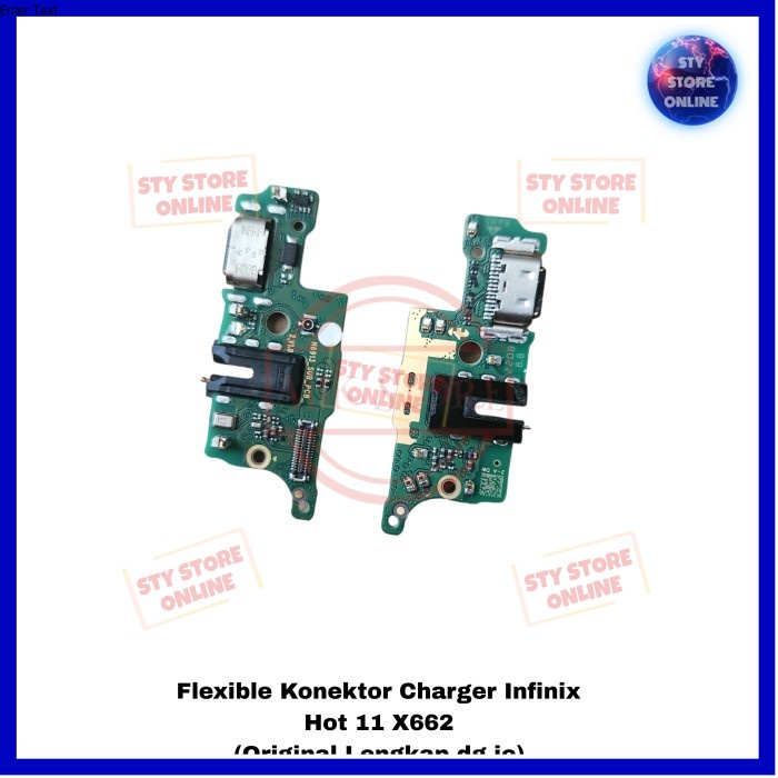 Charger CONNECTOR BOARD / INFINIX HOT 11 X662 ORIGINAL CAS CONNECTOR ...