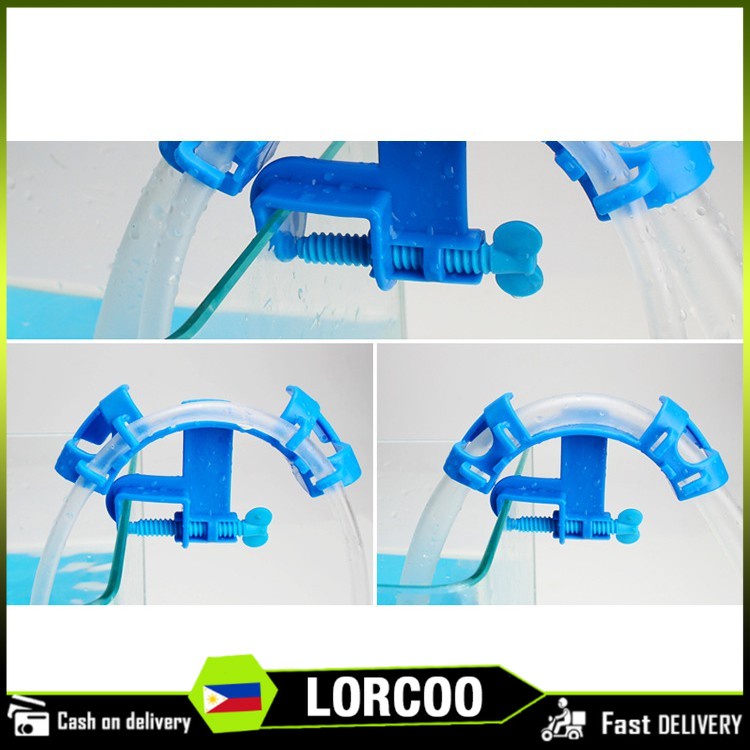 Tank Hose Holders Water Pipe Clamp Clips with Suction Cup Plastic Tube ...