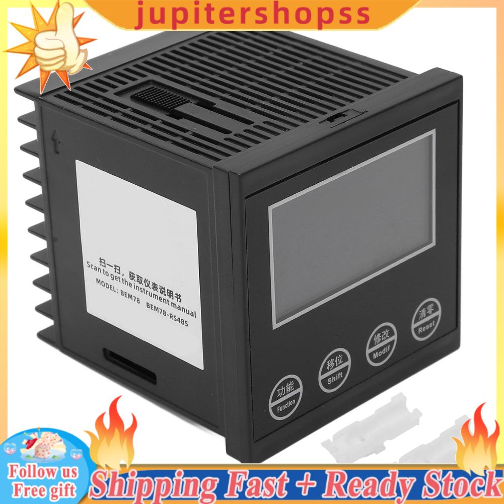 Jupitershopss Digital Counter Panel Meter Power Off Memory 100-240VAC ...