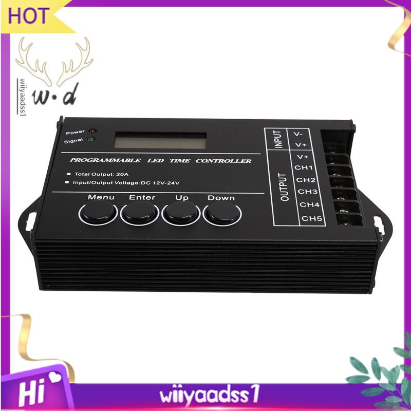 【wiiyaadss1.ph】TC420 Time programmable RGB LED Controller DC12V-24V 5 ...
