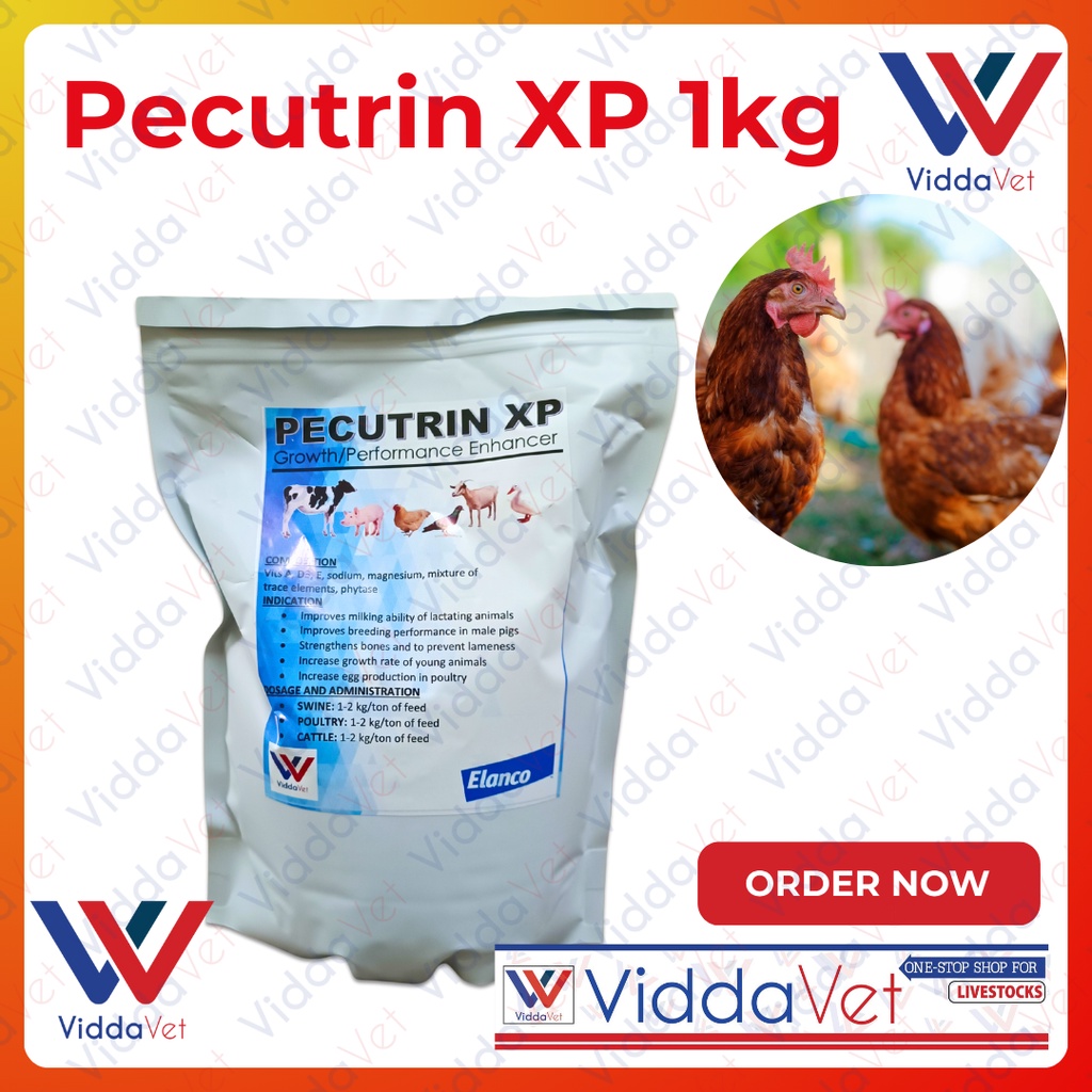 Viddavet 1kg Pecutrin XP Growth Performance Enhancers FROM BAYER 1kg ...