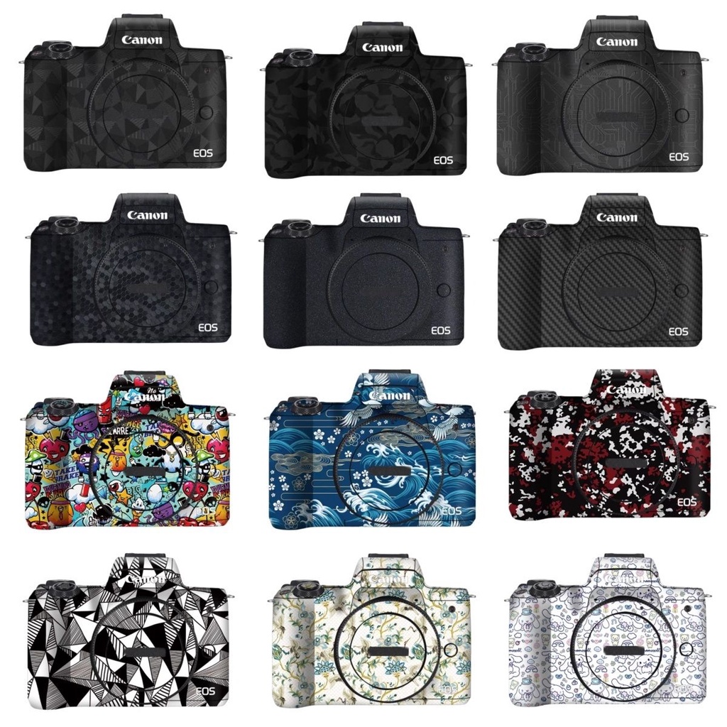 Camera Color Film Camera Body Sticker Suitable for Canon M50 Mark II ...