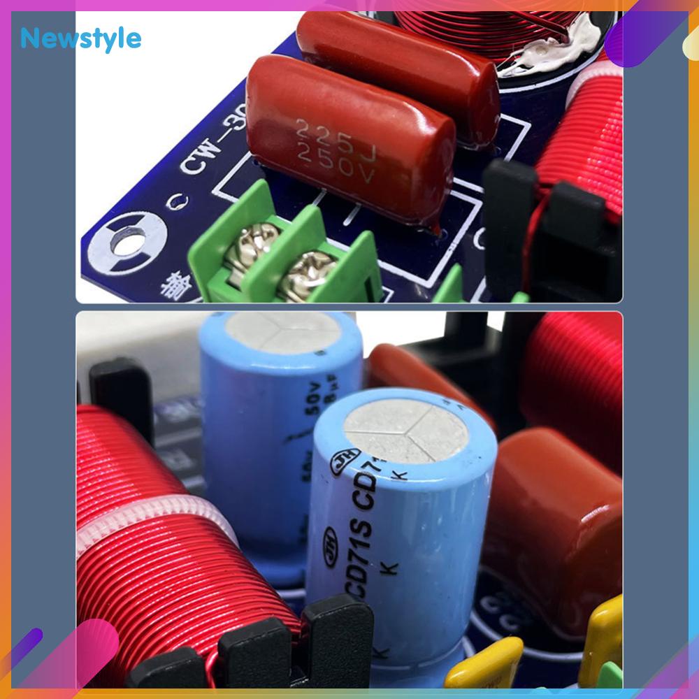 250W 3 Way Speaker Crossover Circuit Treble Midrange Bass Frequency Divider Kit | Shopee Philippines