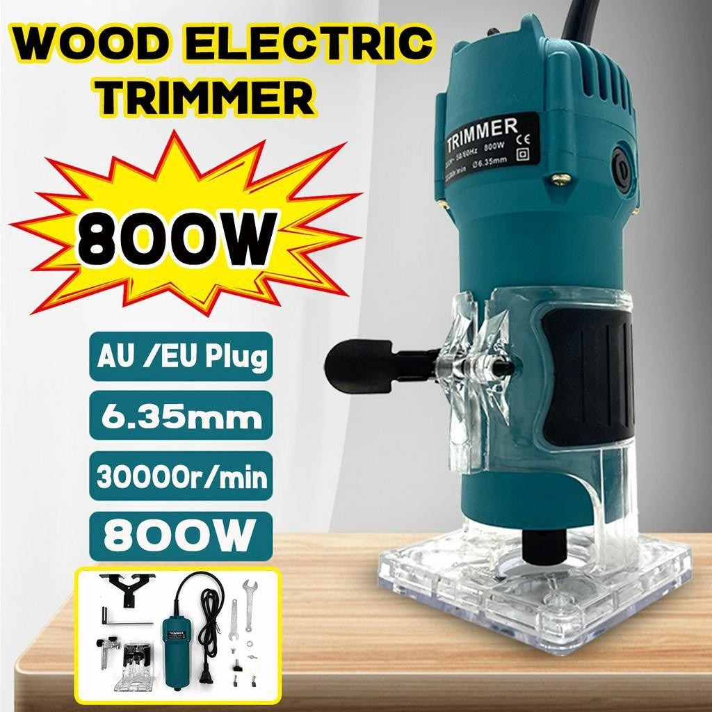 30000r/min Electric Trimmer Wood Hand Trimmer Engraving Slotting ...
