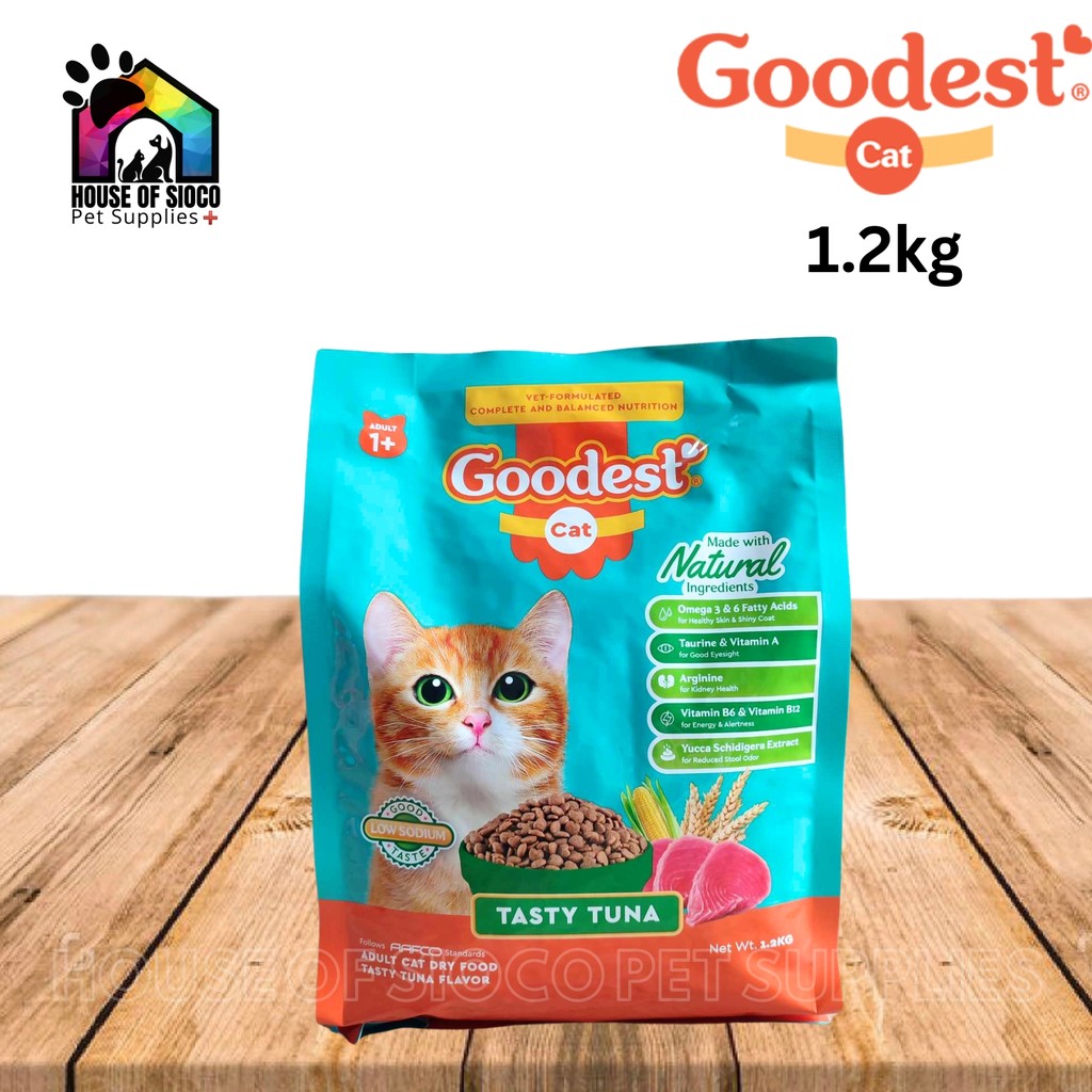 Goodest Cat Dry Cat Food 1.2kg | Shopee Philippines