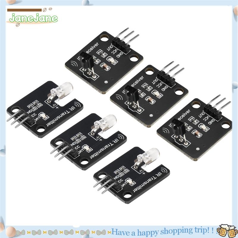 【janejane】38Khz Ir Receiver Ir Transmitter Sensor Module Kit IR Digital ...