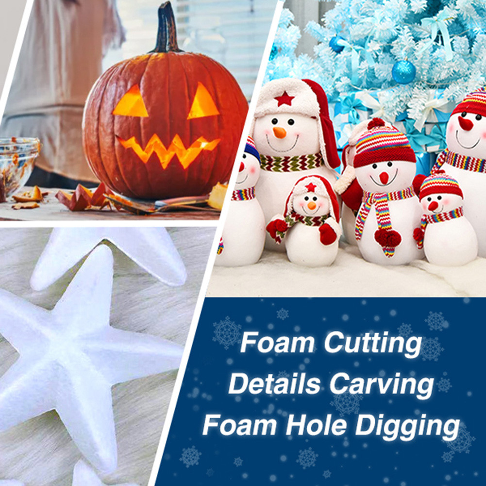 10pcs Electric Foam Cutting Kit Styro Foam Cutting Pen Portable Foam ...