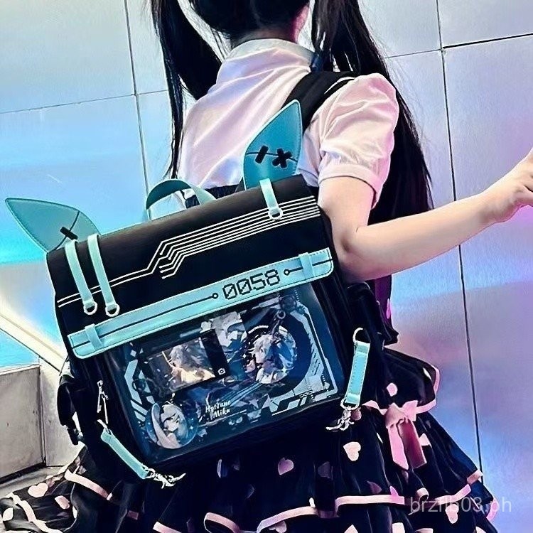 ♥♥Excellent Selection♥♥Mechanical Rabbit Transparent Pain Bag Badge ...