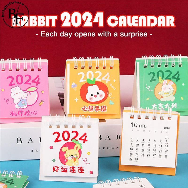 2024 Mini Calendar Desktop Calendar Kalender Small Calendar Office ...