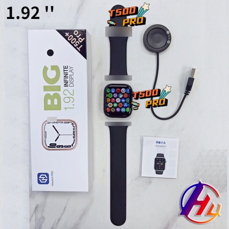 T500+pro Smart Watch 1.93inch Display Area New Upgrade Full Screen ...