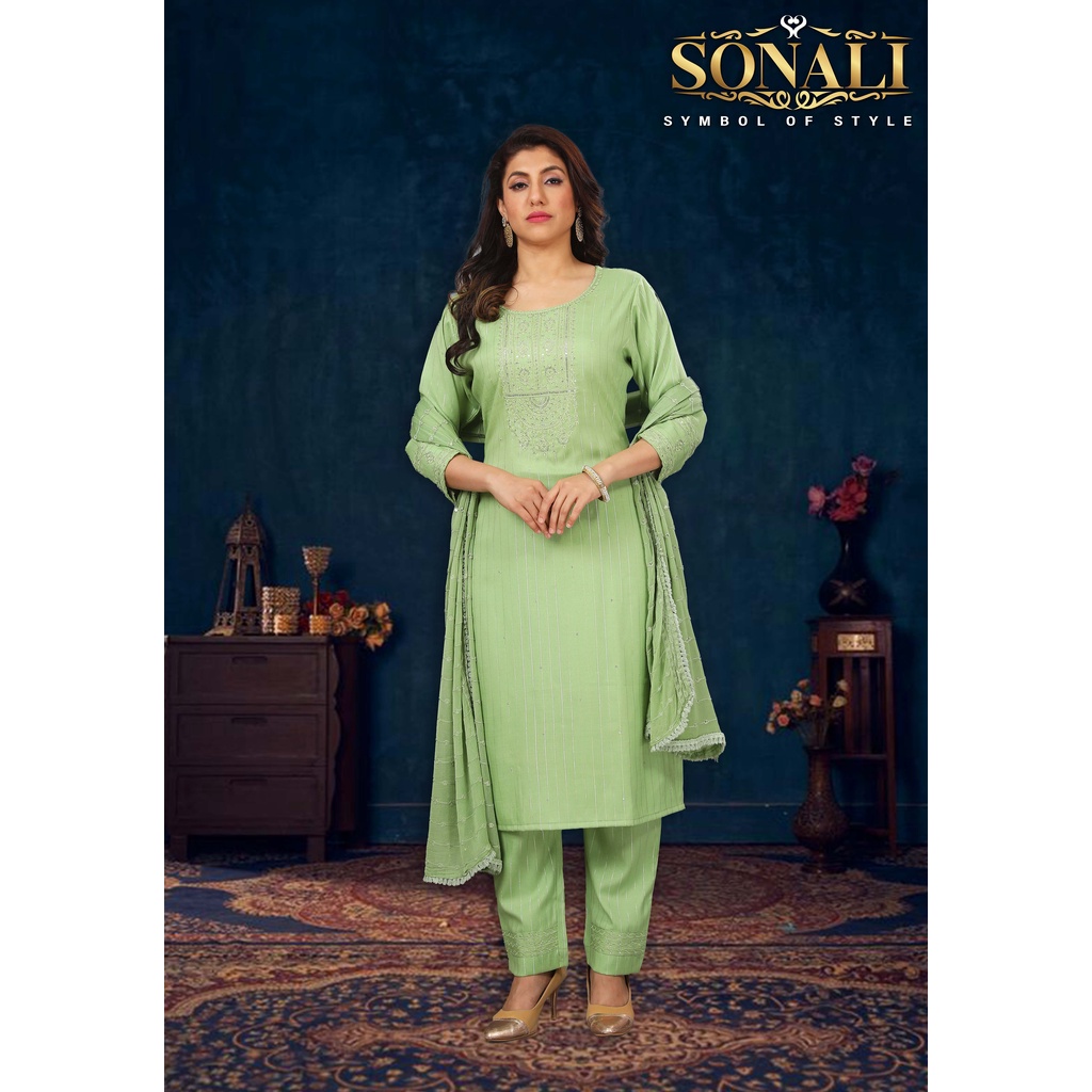 New Arrival 2023 Sonali Premier Collection Deepawali's Collection Ladies Punjabi Suit with ...