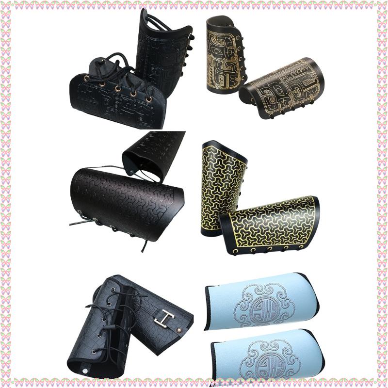 Time Chinese Hanfu Costume Arm Cuff for Cosplay Parties Medieval PU ...